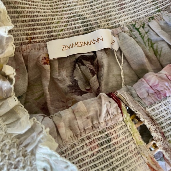 Zimmermann | Tops | Zimmermann Dancer Blouse | Poshmark